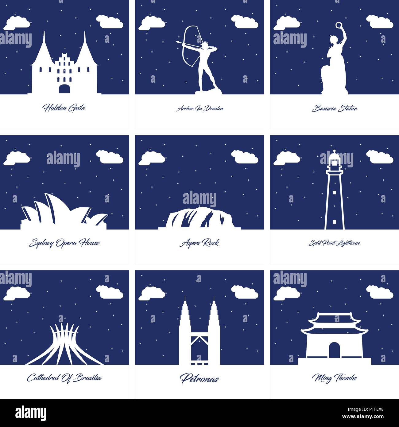 Worlds most famous Stock Vector Images - Alamy