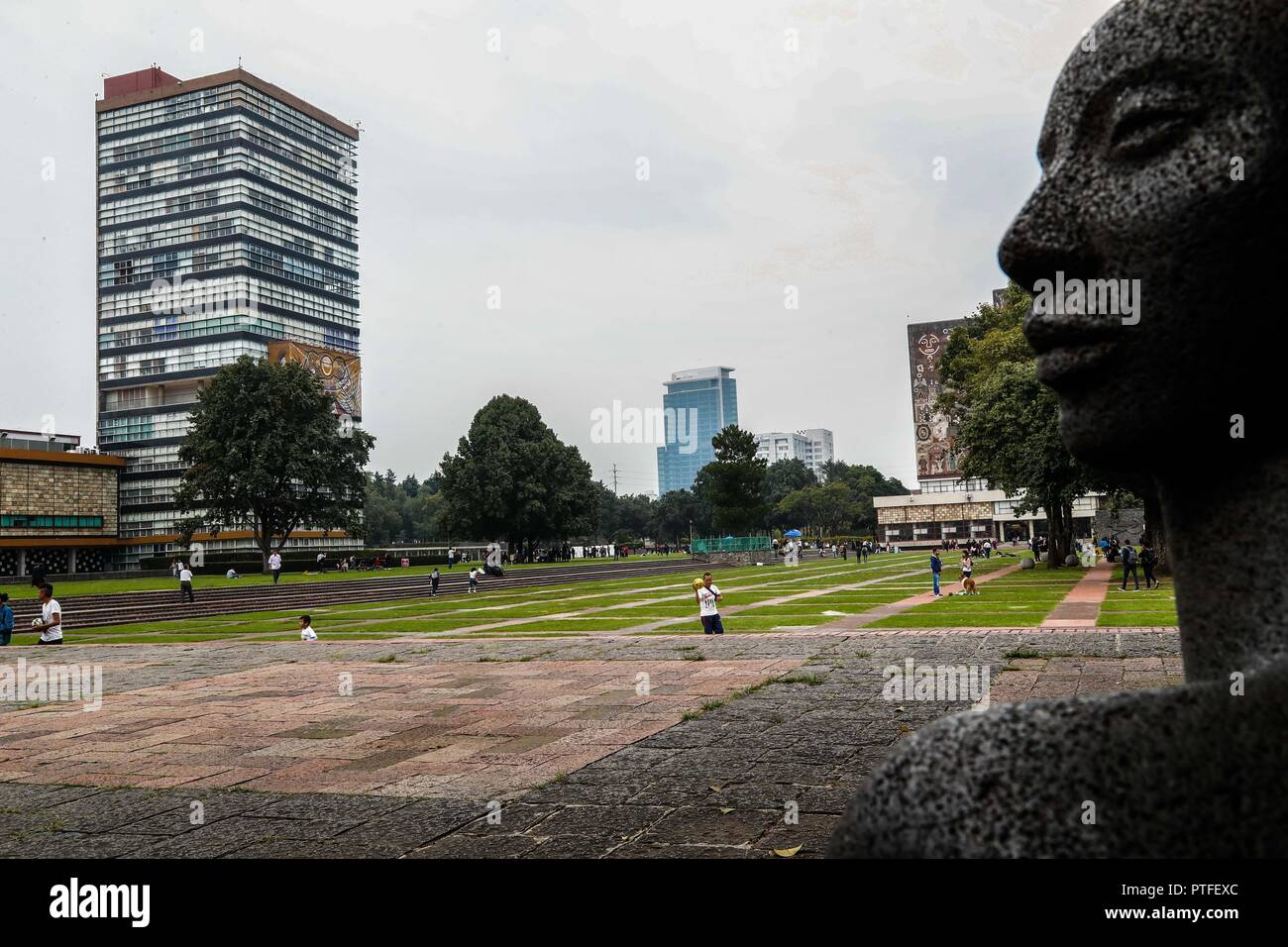 National Autonomous University of Mexico. esplanade of the UNAM rectory ...
