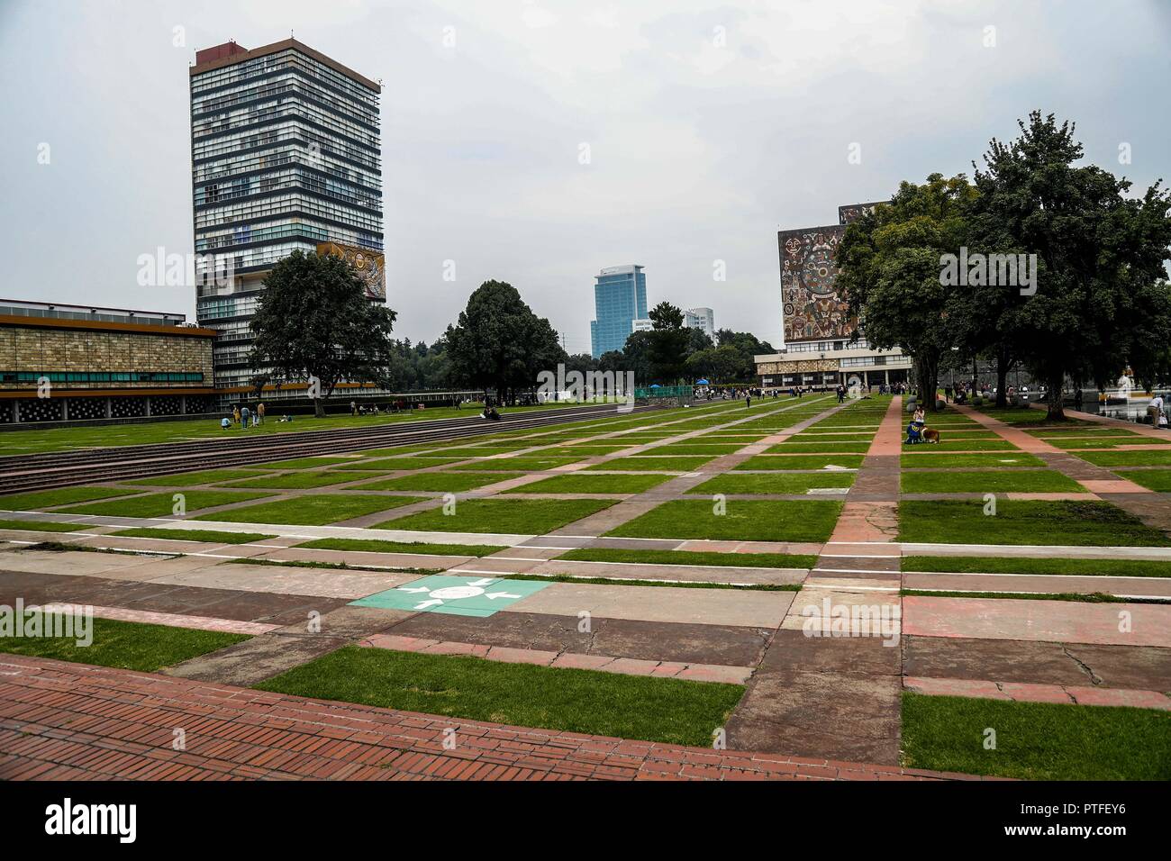 National Autonomous University of Mexico. esplanade of the UNAM rectory ...