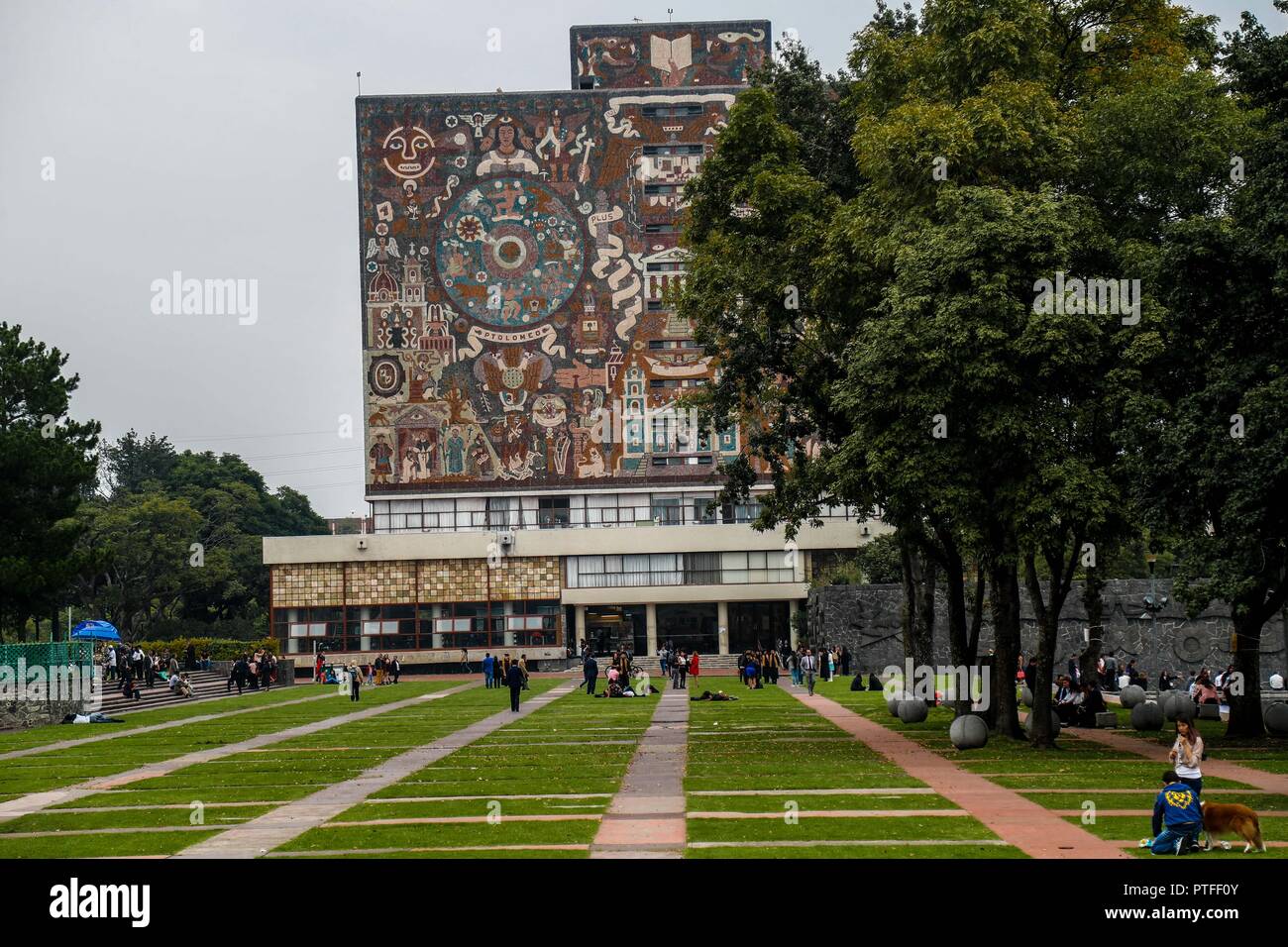 National Autonomous University of Mexico. esplanade of the UNAM rectory ...