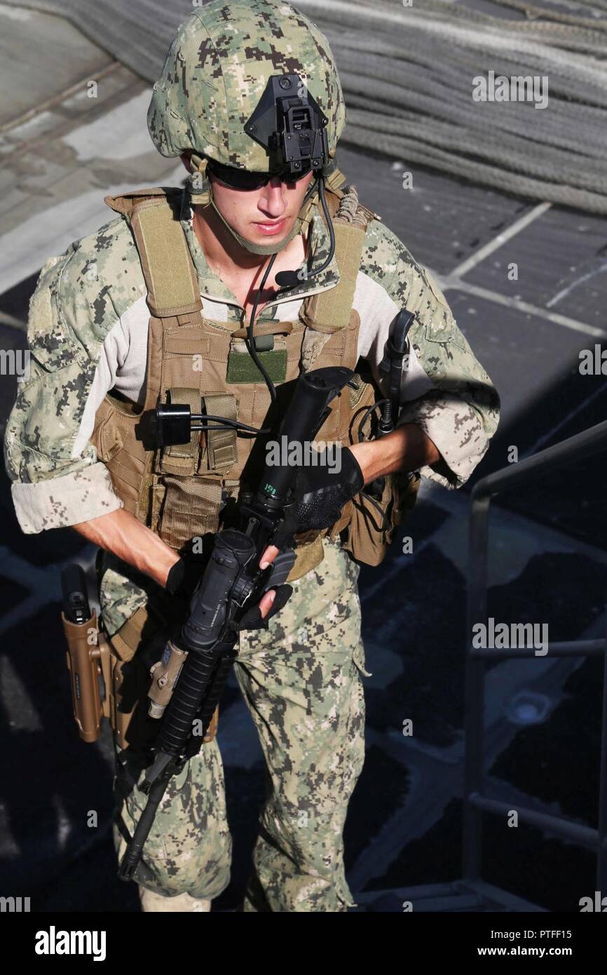 ULFPORT, Miss. (July 18, 2017) U.S. Navy Master-at-Arms 2nd Class ...