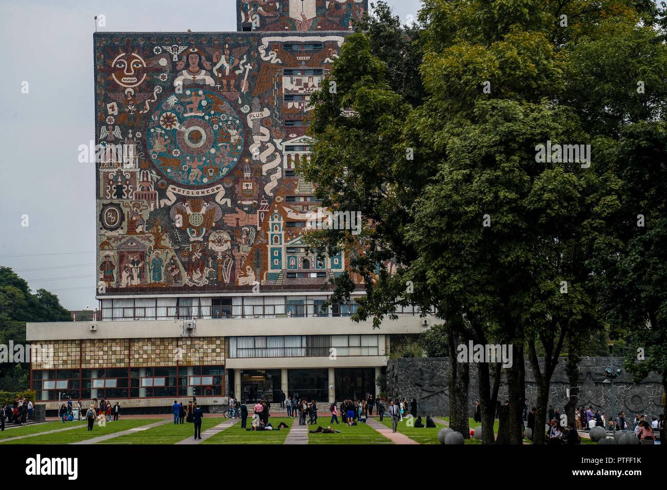 National Autonomous University of Mexico. esplanade of the UNAM rectory ...