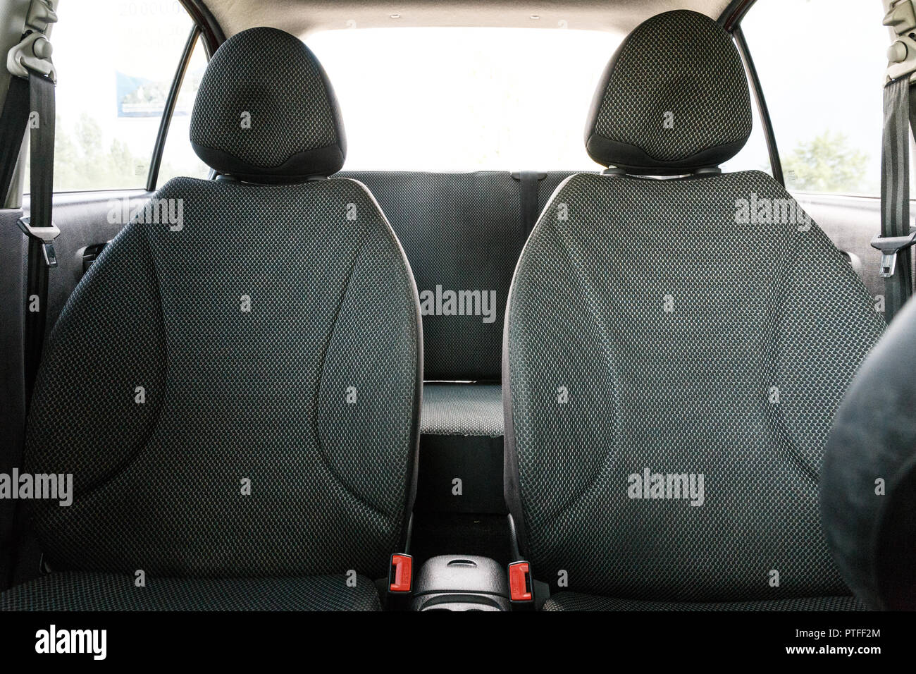 CAR INTERIOR, FRONT SEATS Stock Photo - Alamy