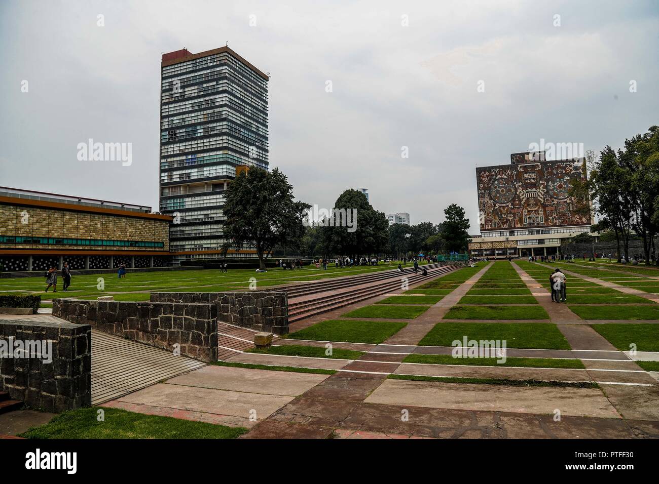 National Autonomous University of Mexico. esplanade of the UNAM rectory ...
