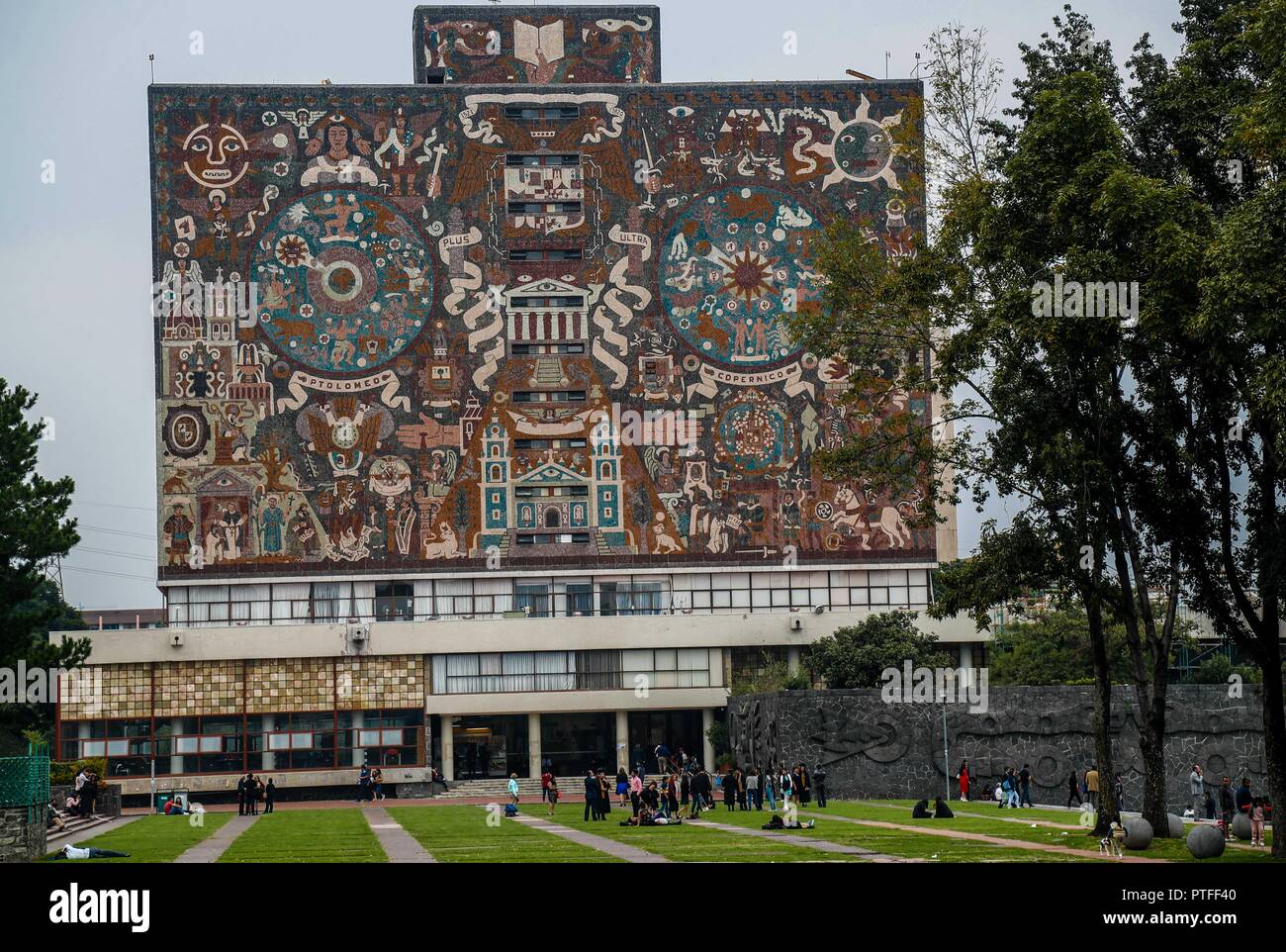 National Autonomous University of Mexico. esplanade of the UNAM rectory ...