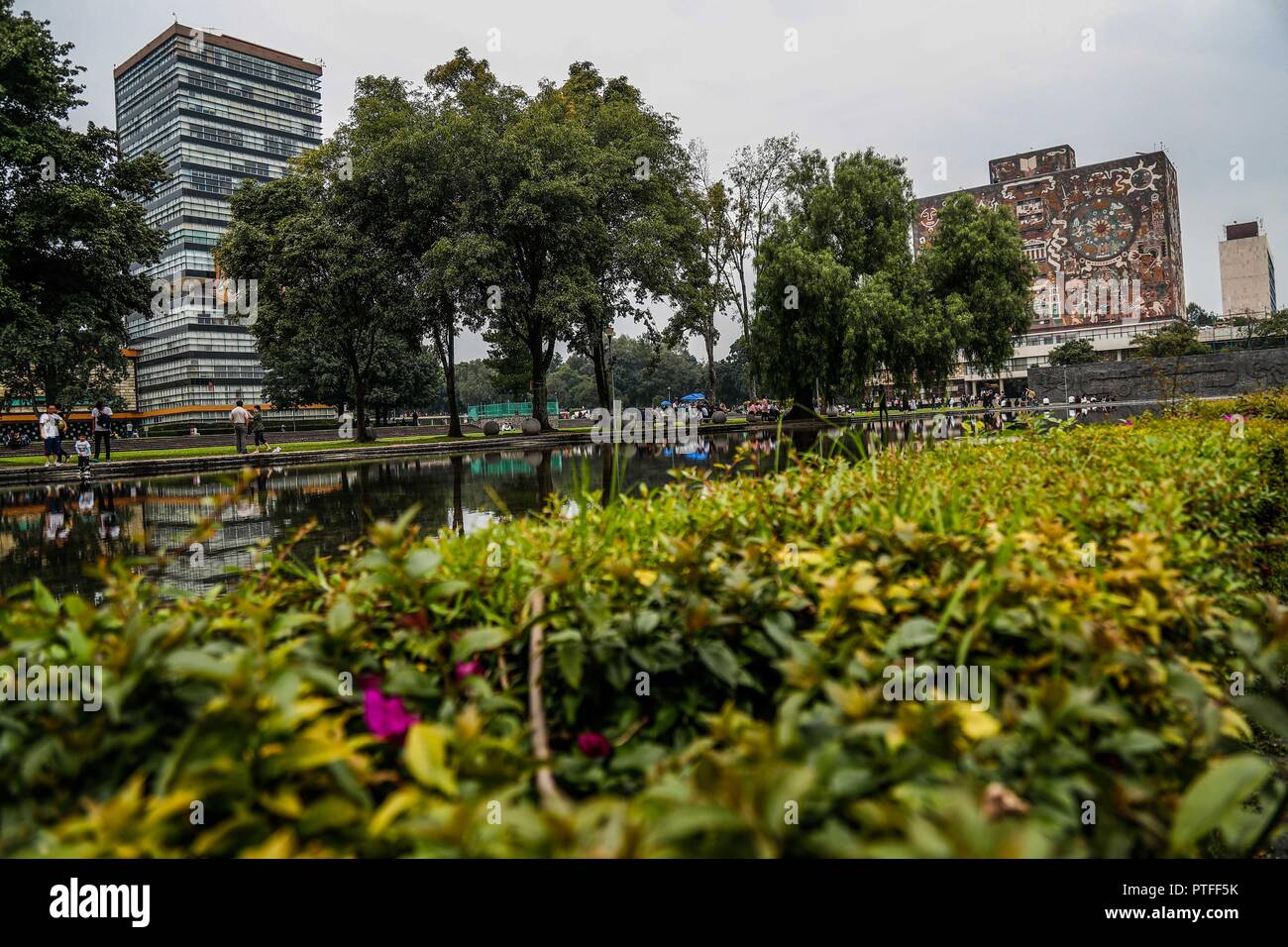 National Autonomous University of Mexico. esplanade of the UNAM rectory ...