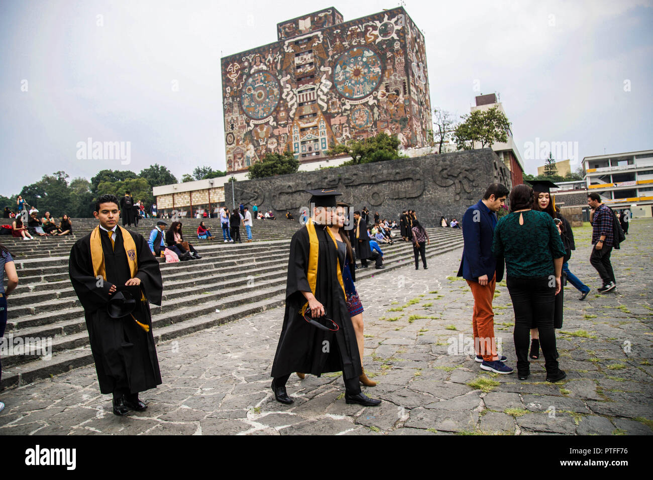 National Autonomous University of Mexico. esplanade of the UNAM rectory ...