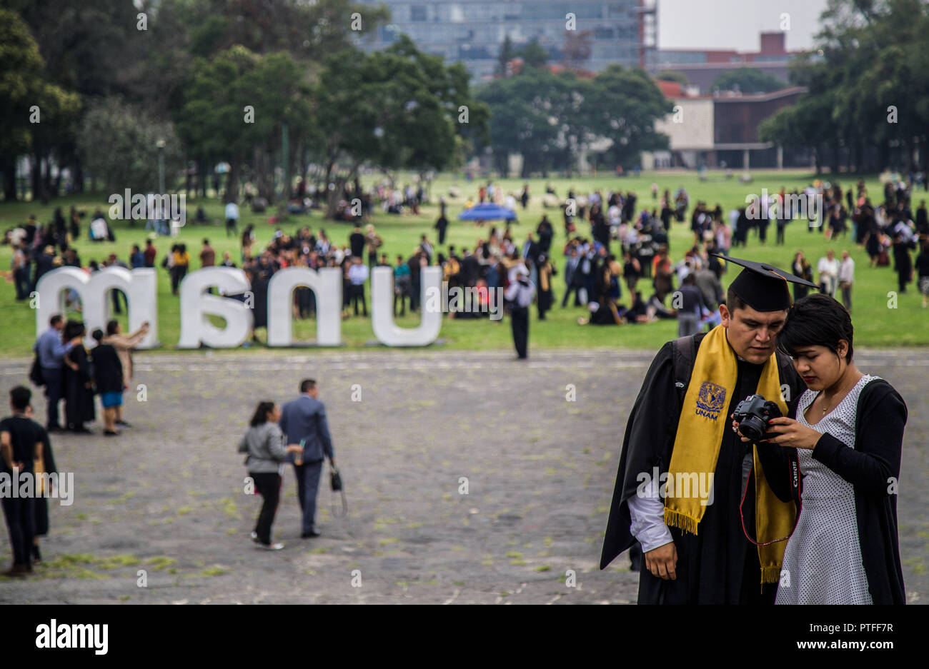 National Autonomous University of Mexico. esplanade of the UNAM rectory ...