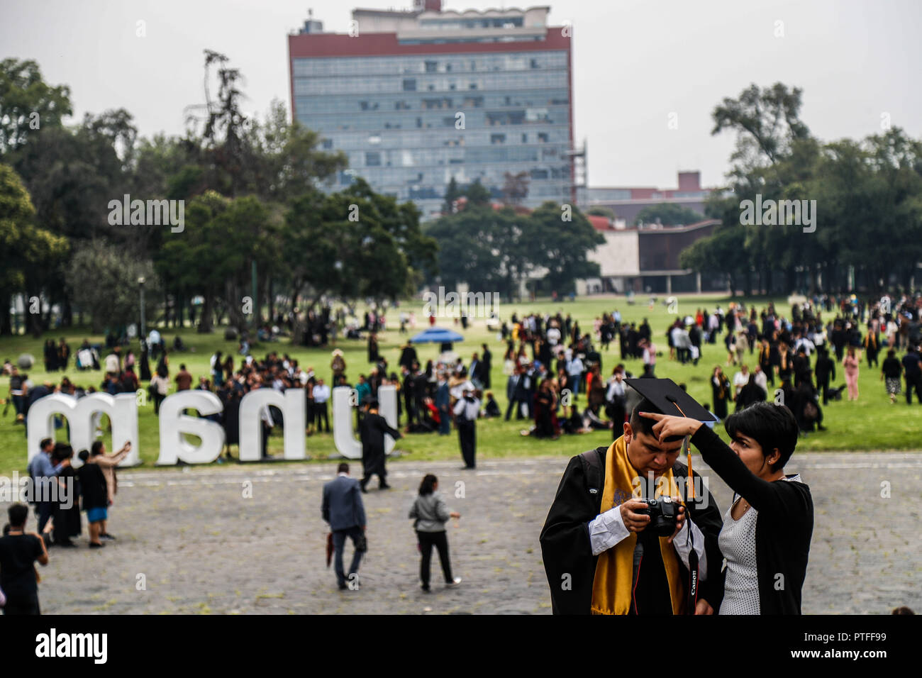 National Autonomous University of Mexico. esplanade of the UNAM rectory ...