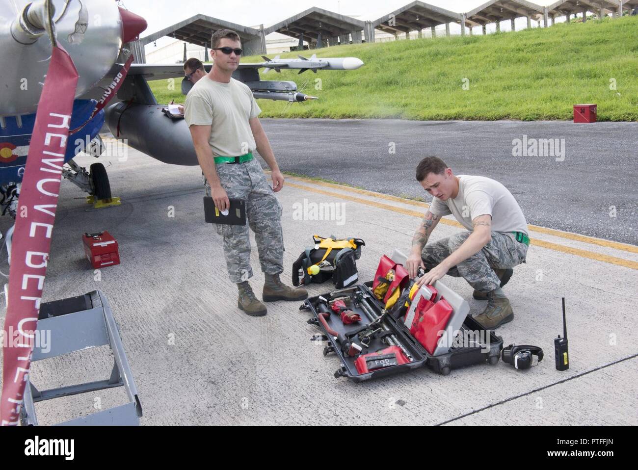 U.S. Air Force Staff Sgt. Spencer Parmelee, engine shop technician and ...