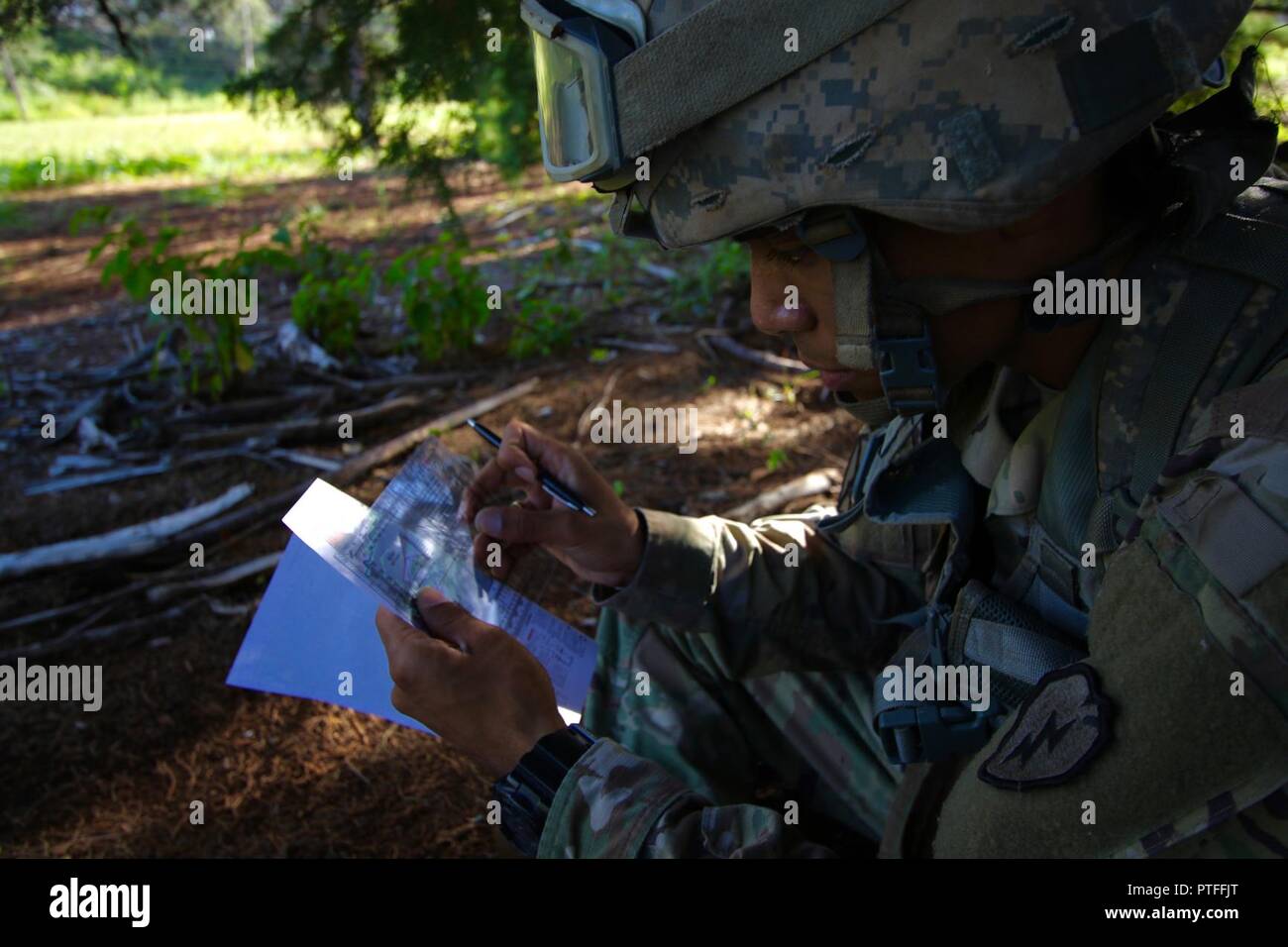 SCHOFIELD BARRACKS, Hawaii – Sgt. Derrick Bernard, a wheeled vehicle ...