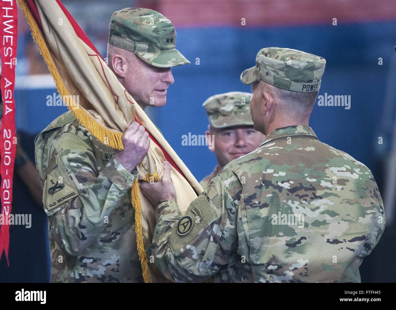 Maj. Gen. Terrence McKenrick, deputy commanding general, U.S. Army ...