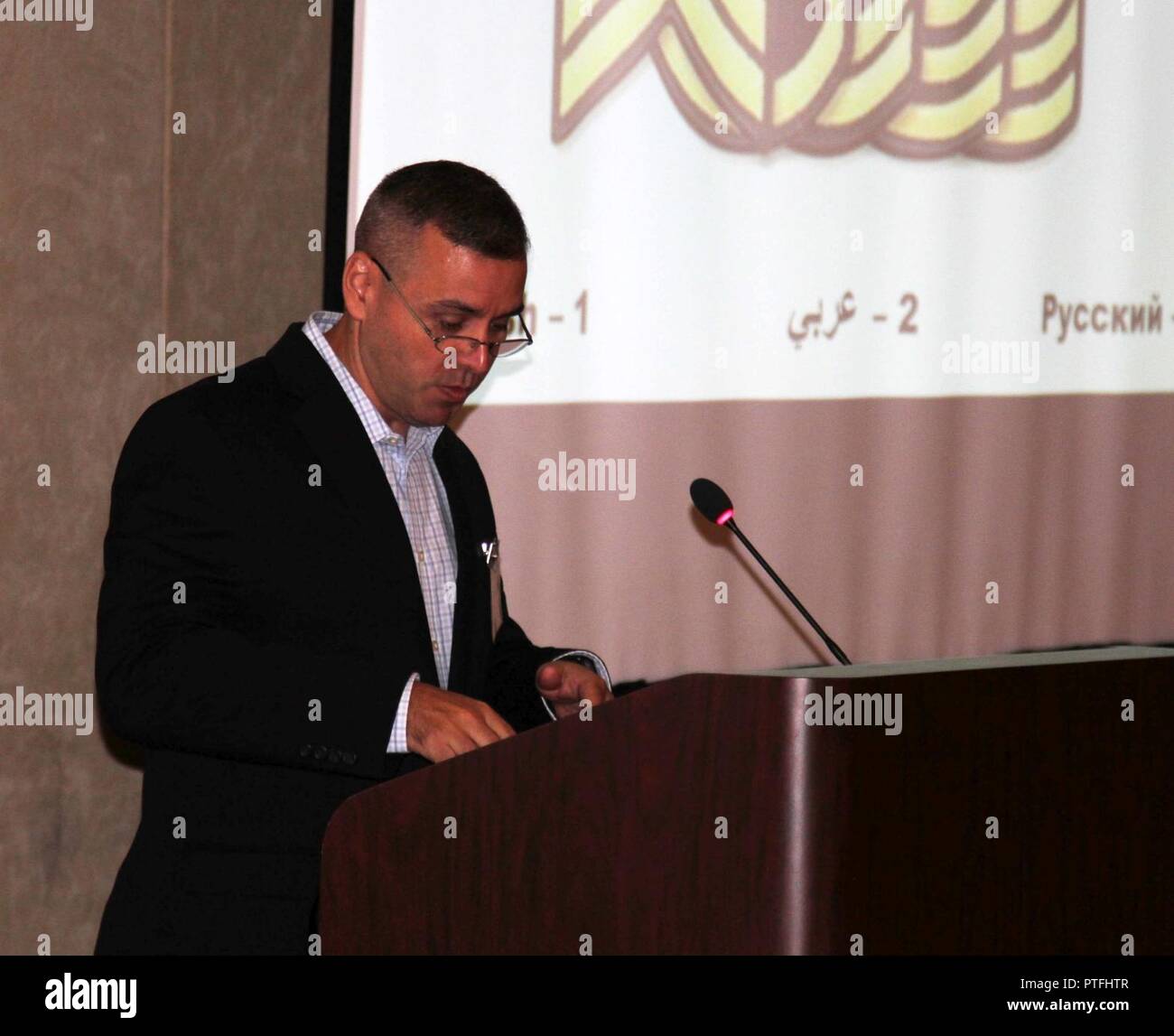 Command Sgt. Maj. Eric C. Dostie, U.S. Army Central command sergeant ...