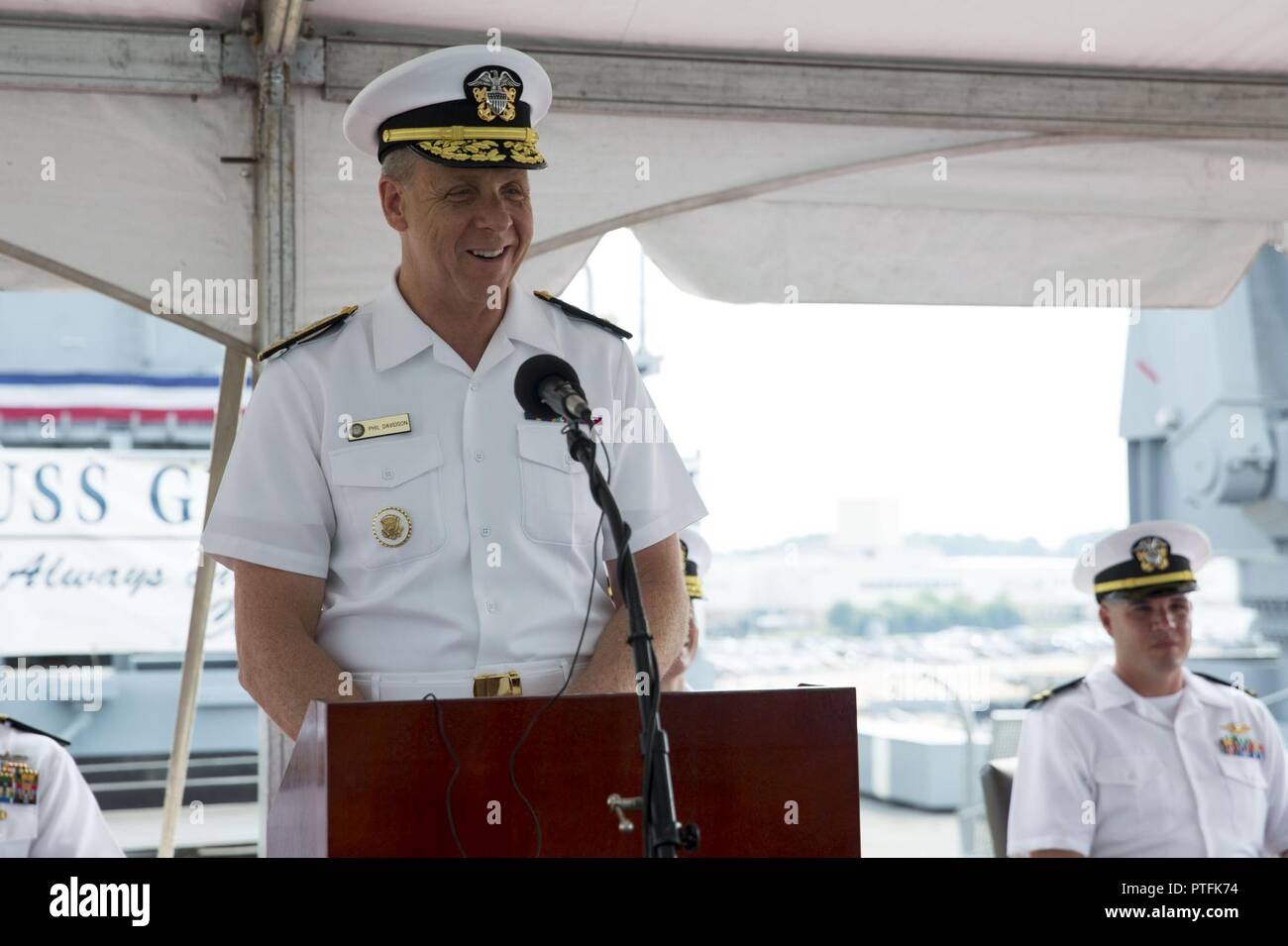 VIRGINIA BEACH, Va. (July 21, 2017) Adm. Phil Davidson, commander, U.S ...