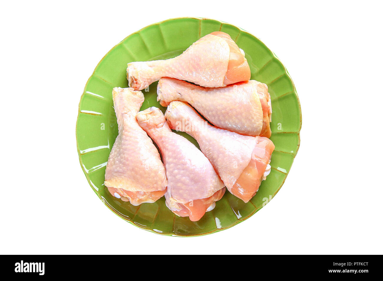 Chicken legs. Chicken legs isolated on white background. Raw chicken ...