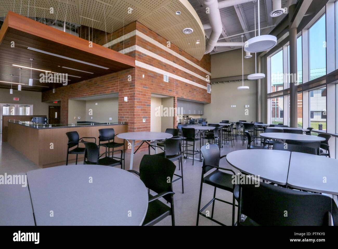 The lobby located in the billeting part at the Regional Training ...