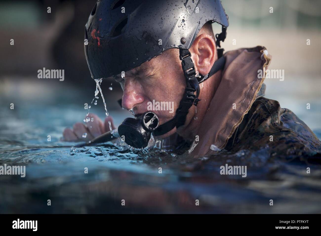 Col. Michael Styskal, the commanding officer of 3rd Marine Regiment ...