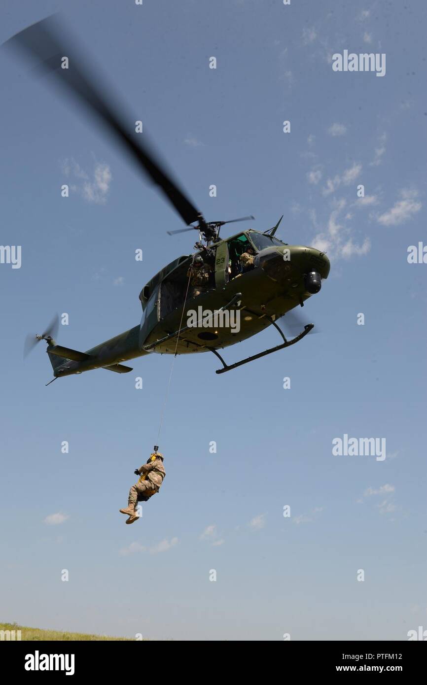 U.S. Air Force Senior Airman Anthony Tran, of the 219th Security Forces ...