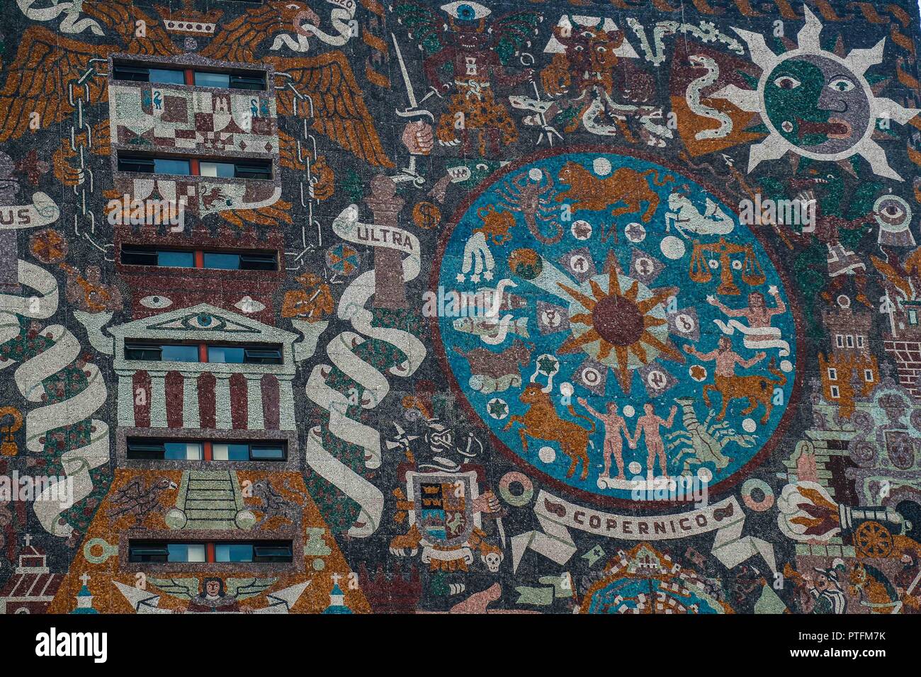 National Autonomous University of Mexico. esplanade of the UNAM rectory ...