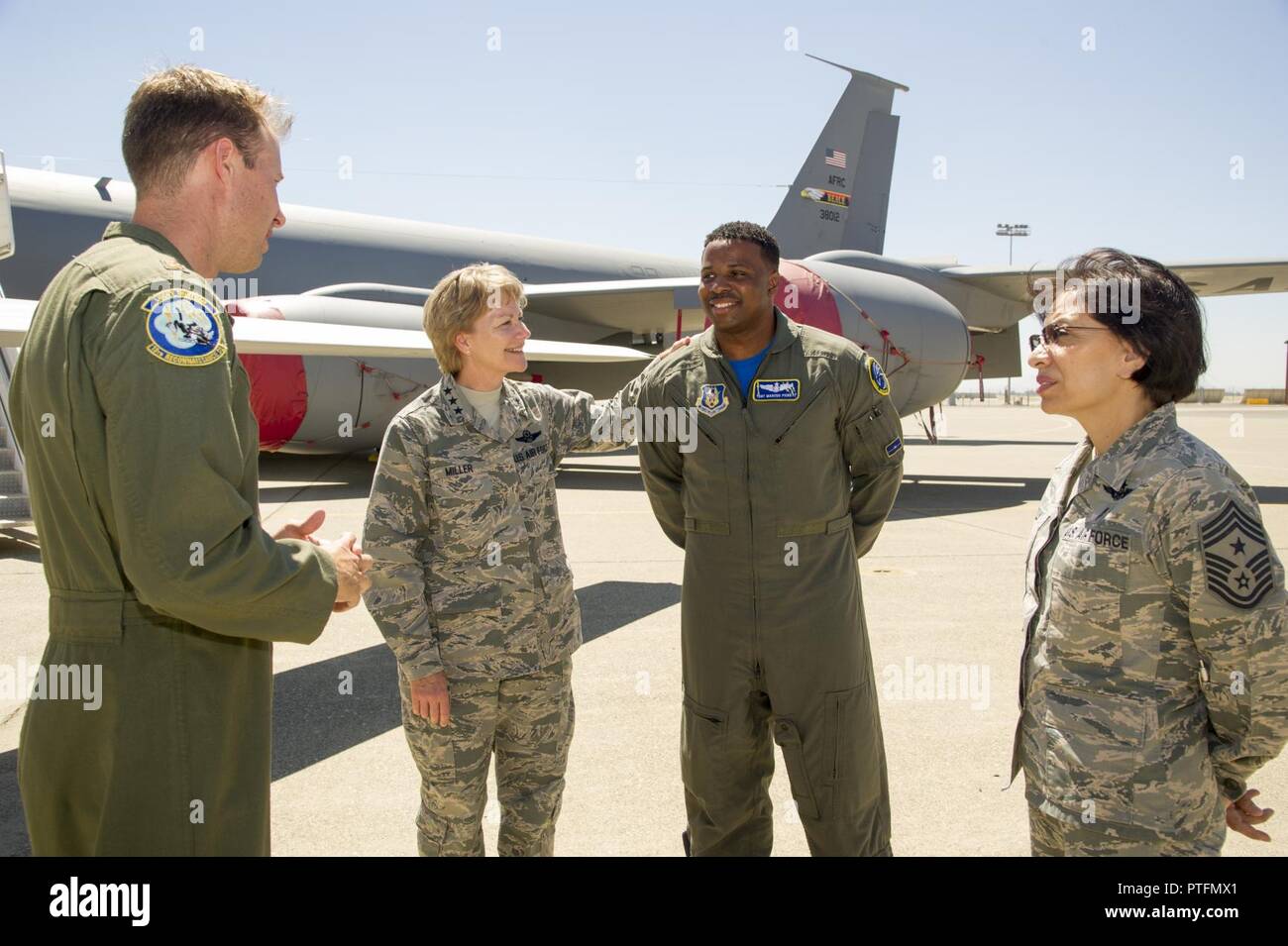 Lt. Gen. Maryanne Miller, Air Force Reserve Command commander and Chief ...