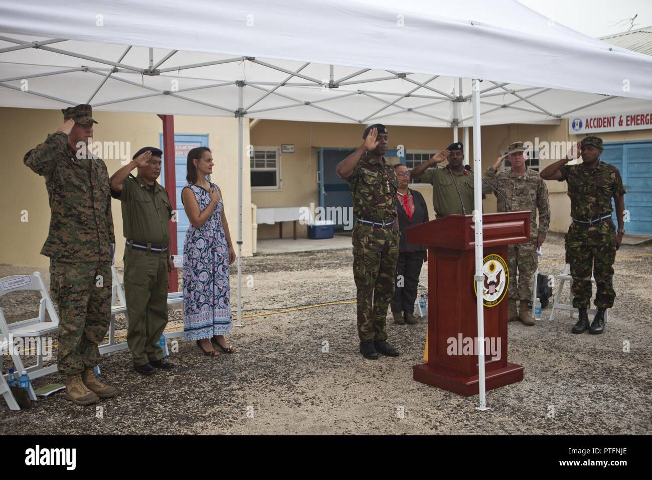 Belize defence force hi-res stock photography and images - Alamy