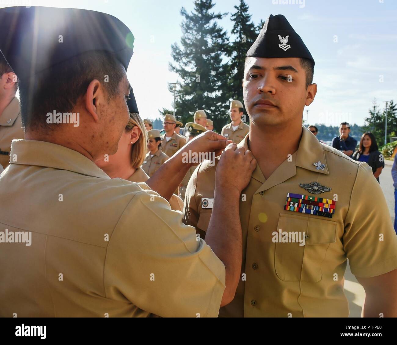 Adding to a career already deservingly defined...Hospital Corpsman 1st ...