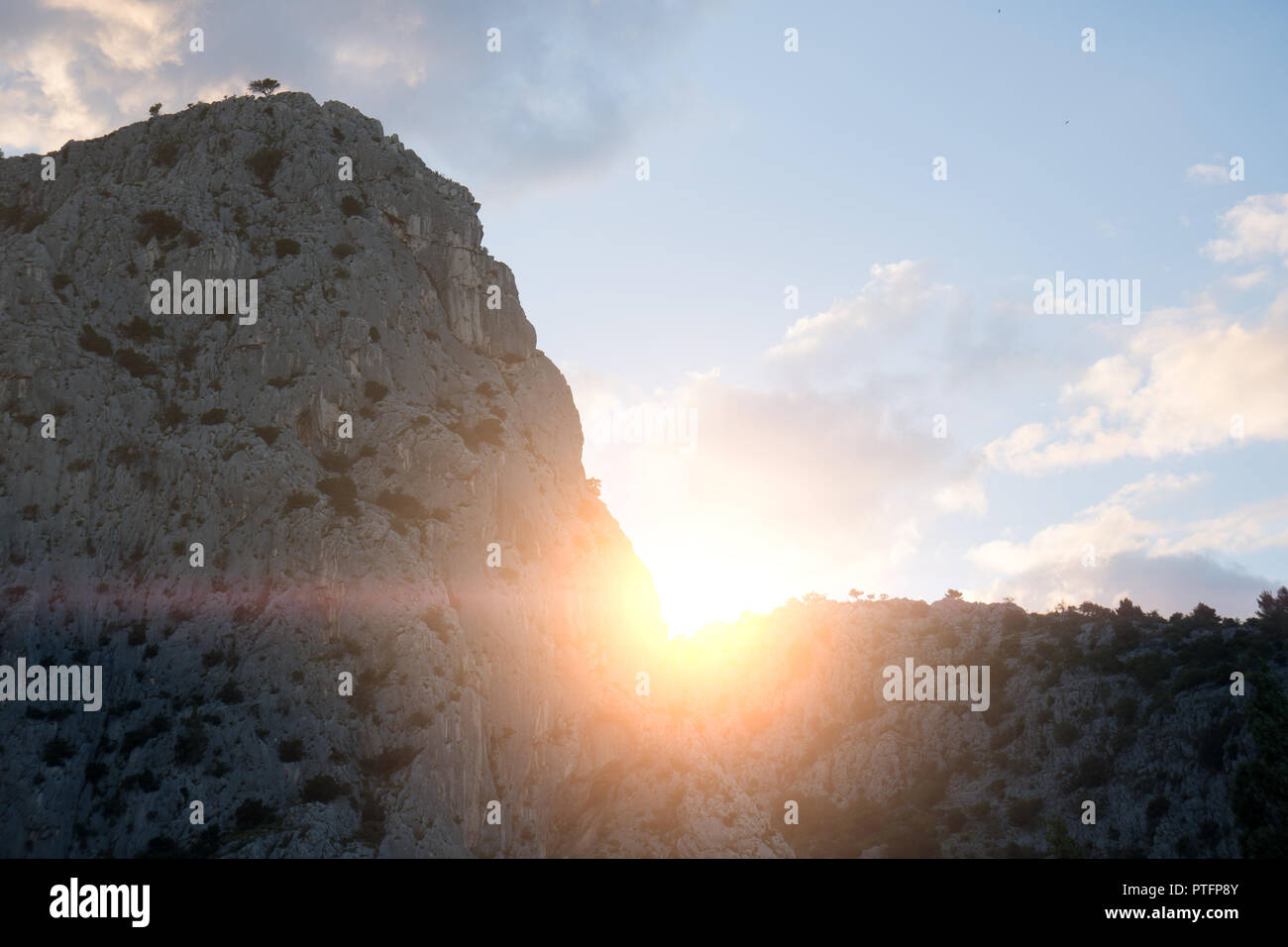 Omis and croatia and climb hi-res stock photography and images - Alamy