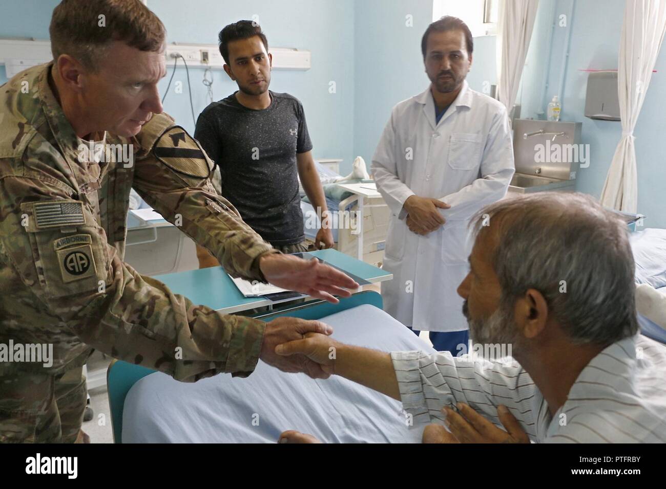 U.S. Army Col. Kelly Ivanoff, Deputy Commander, TF Southeast, Senior ...
