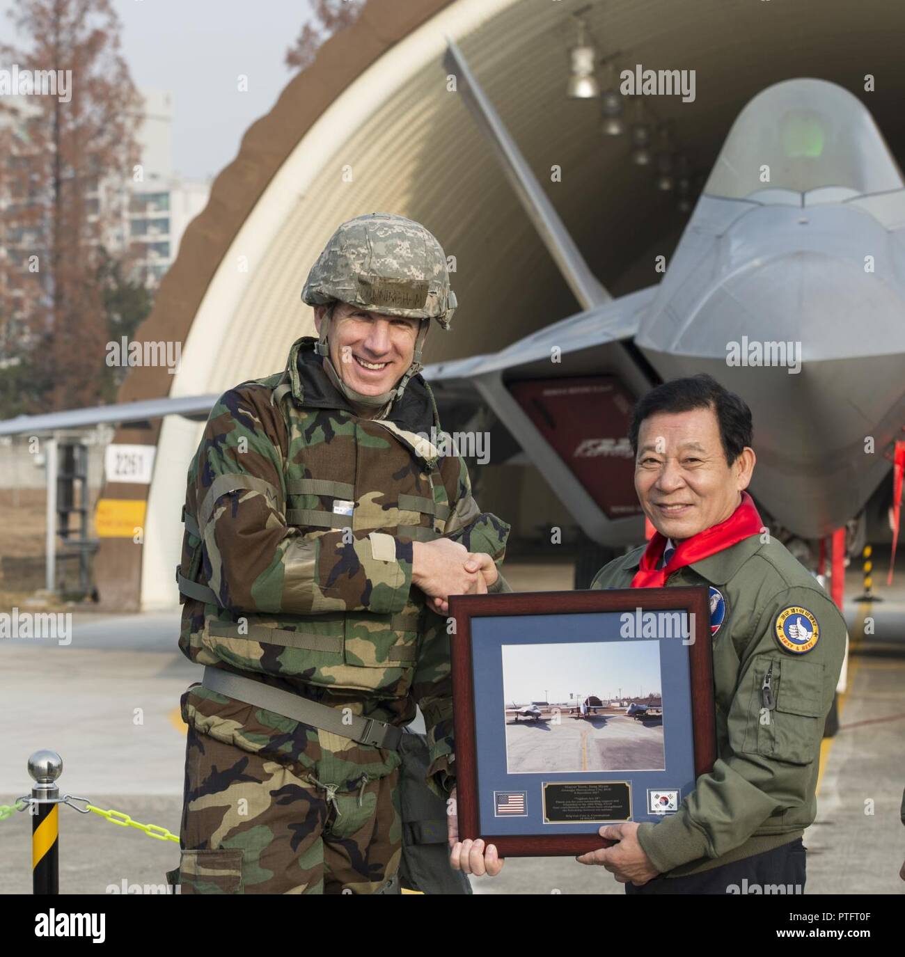 Kadena Air Base, Japan, 18th Wing Commander, Brig. Gen. Case A ...