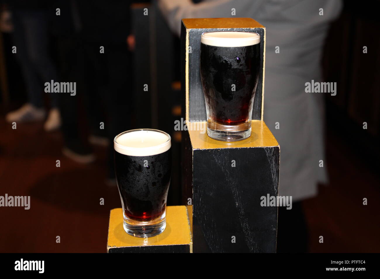 Mini Guinness pint glass Stock Photo - Alamy