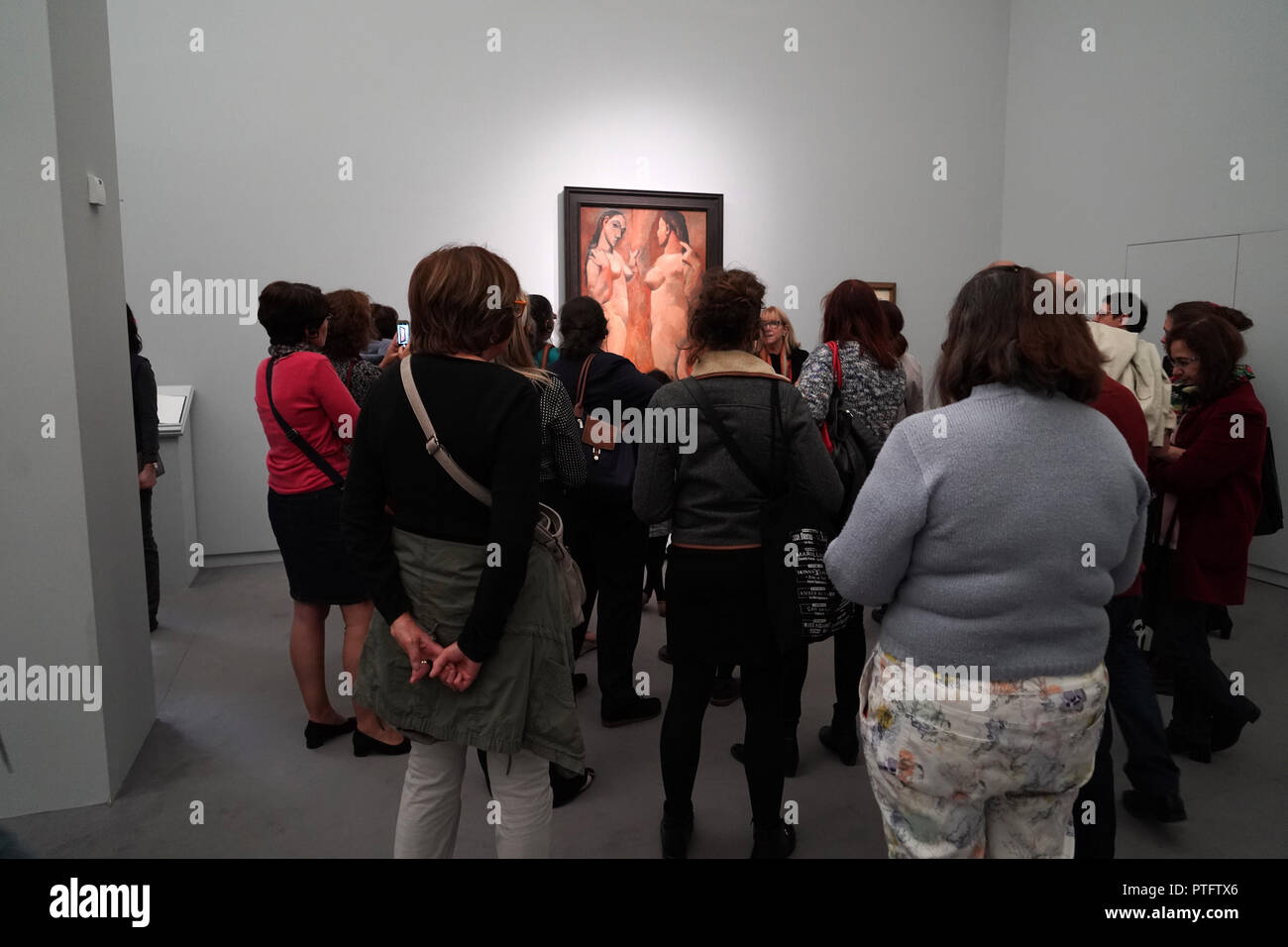 PARIS, FRANCE - OCTOBER 5 2018 - Exposition of Pablo Picasso at Orsay ...