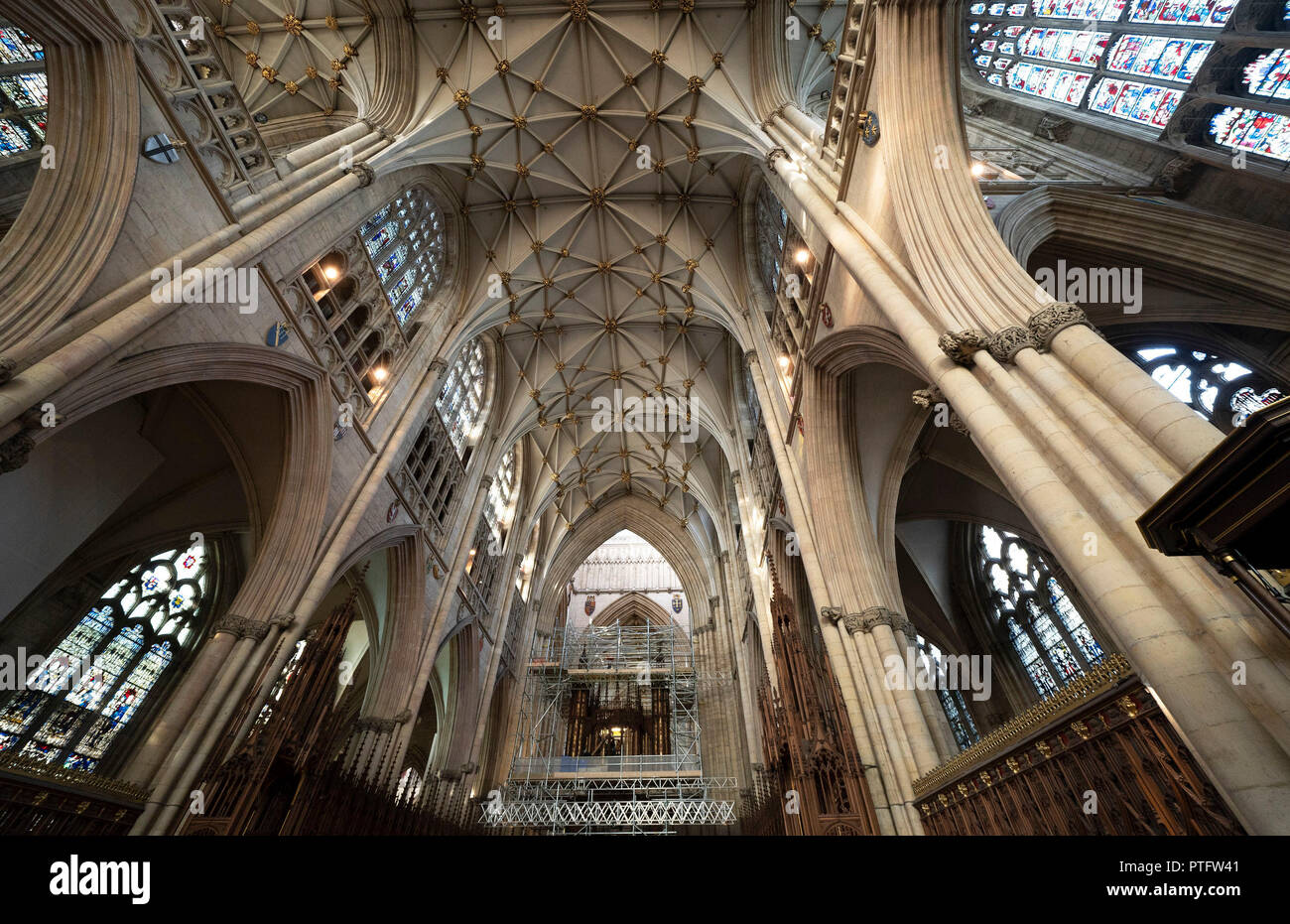 A major project to refurbish York Minster's Grand Organ gets under way ...