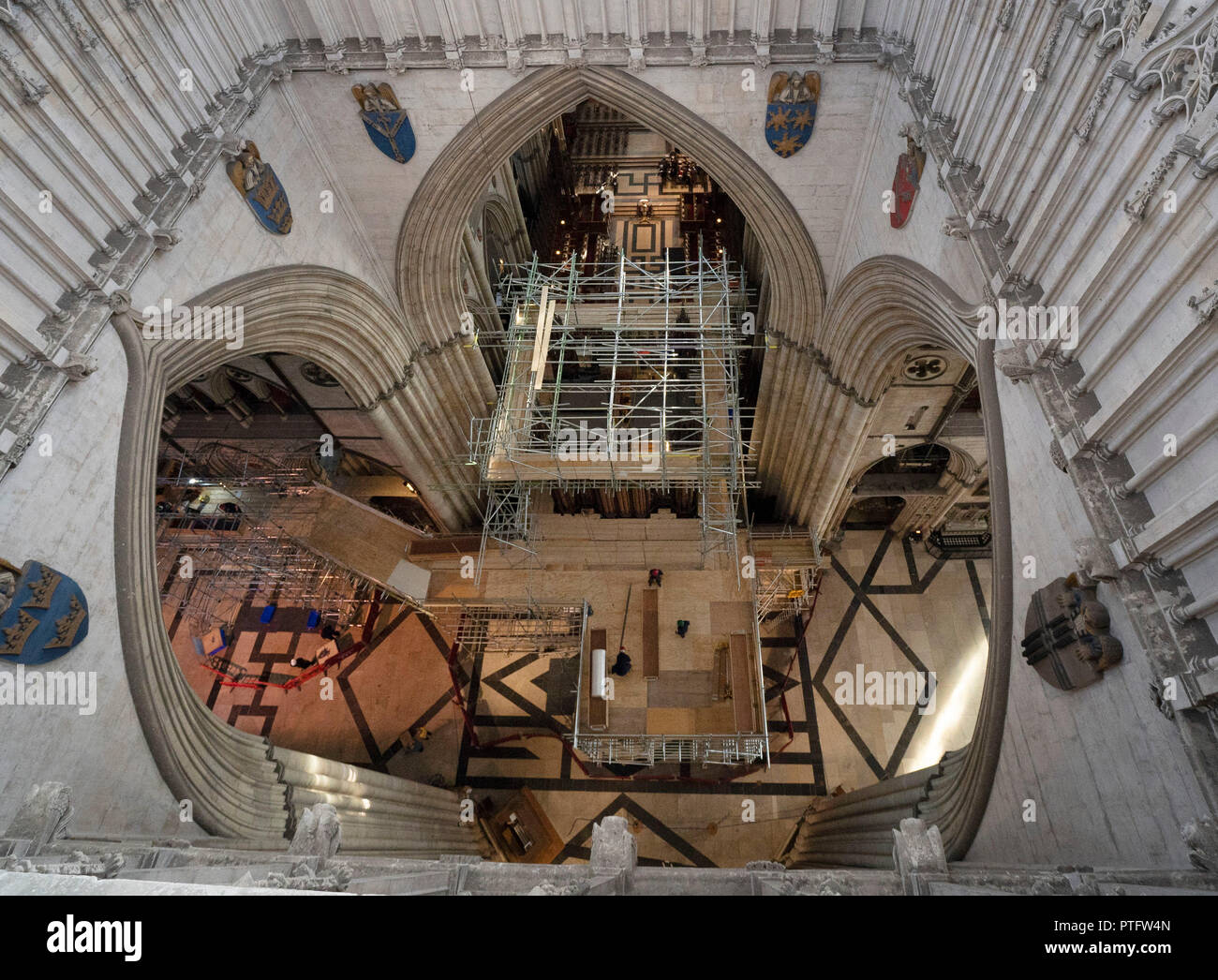 A major project to refurbish York Minster's Grand Organ gets under way ...