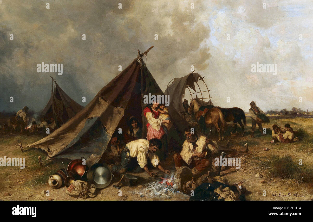 Pal bohm hungarian painter hi-res stock photography and images - Alamy