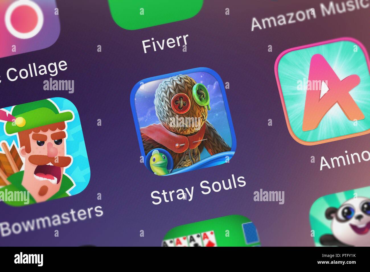 London, United Kingdom - October 09, 2018: The Stray Souls: Stolen ...