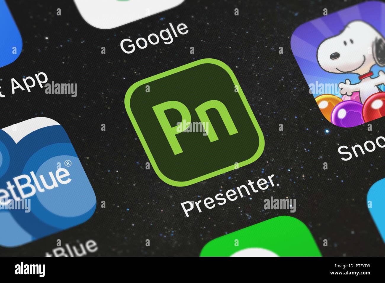 Adobe presenter hi-res stock photography and images - Alamy