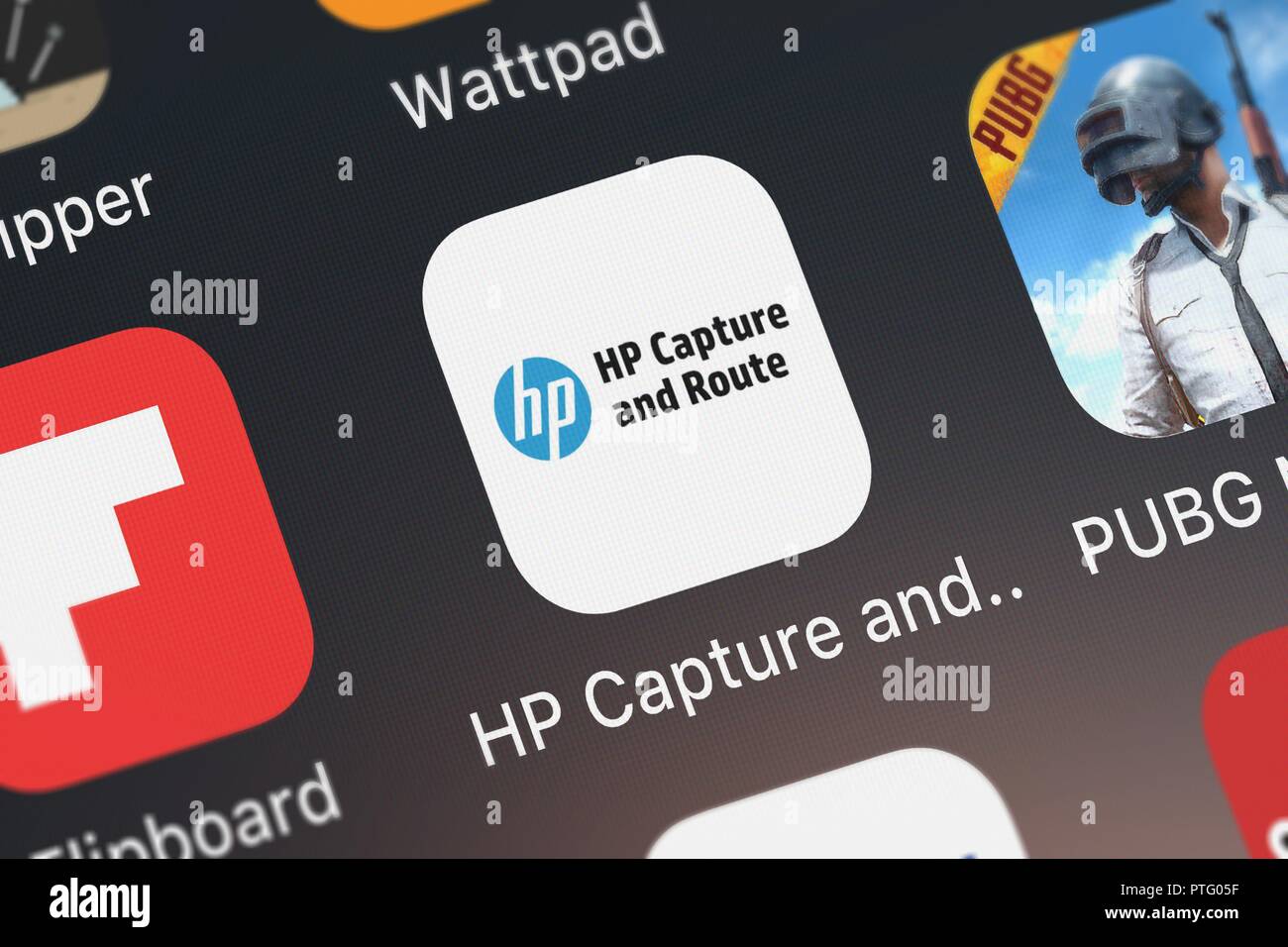 Hp capture and route mobile client hi-res stock photography and images ...