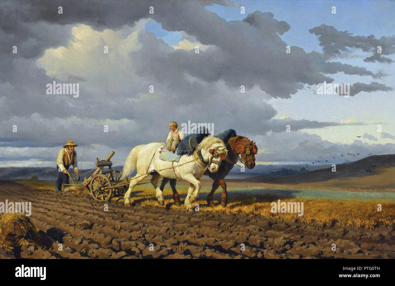 Le labourage hi-res stock photography and images - Alamy