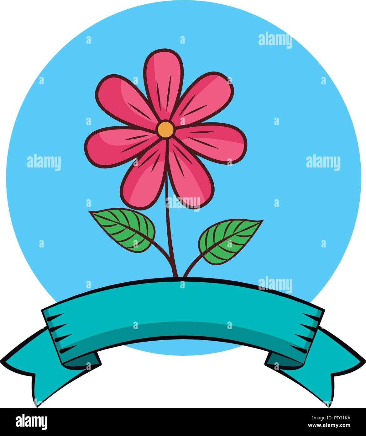 Flower cute cartoon Stock Vector Image & Art - Alamy