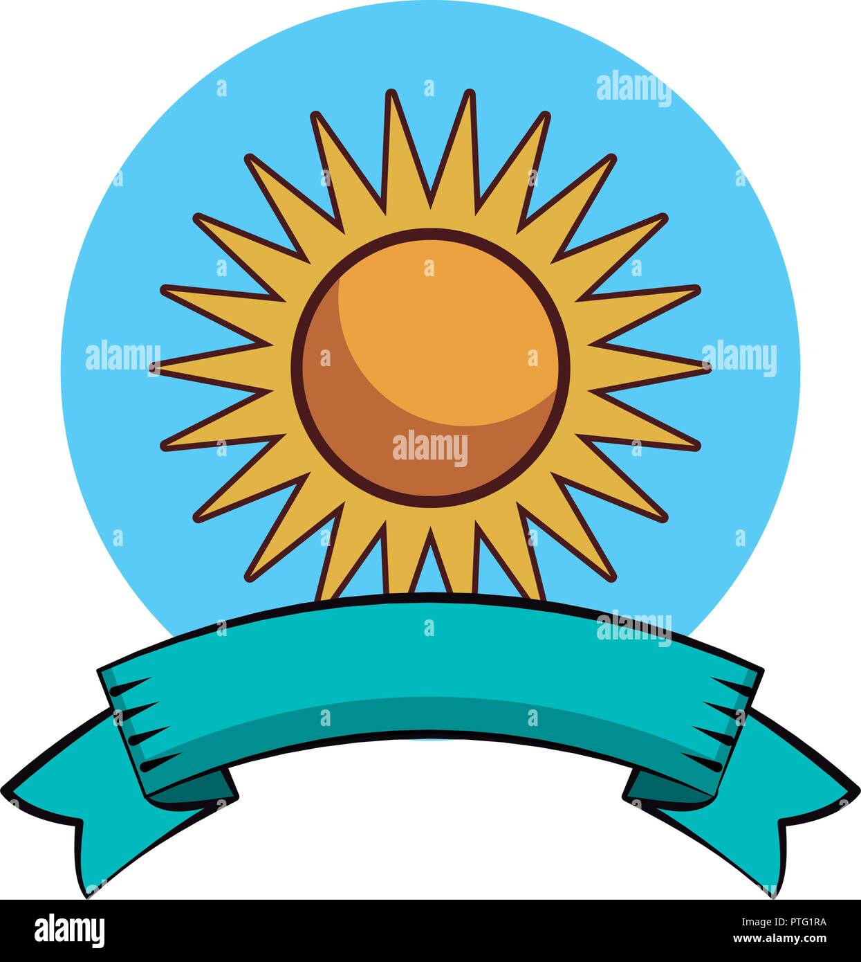 Sun cartoon isolated Stock Vector Image & Art - Alamy