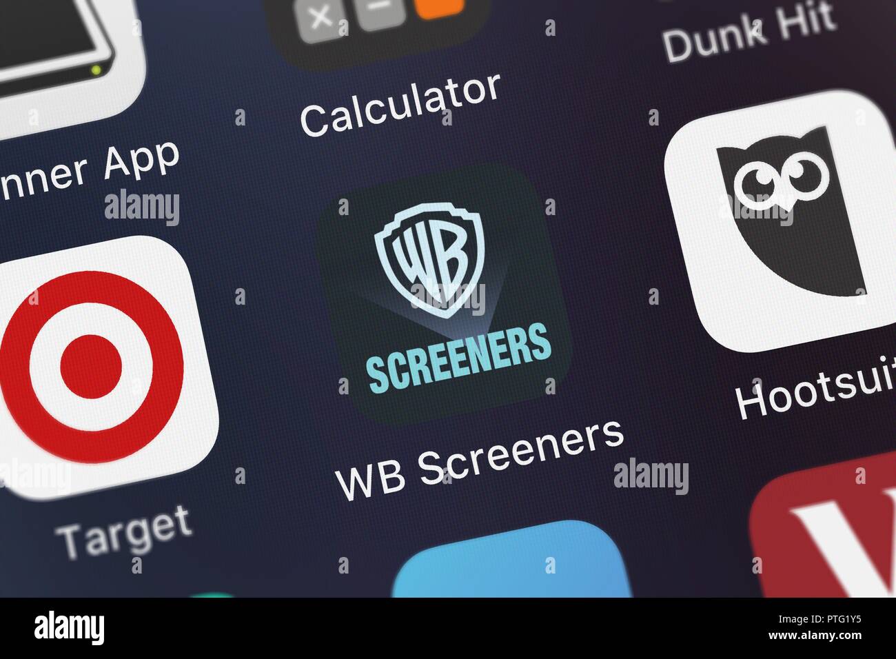 Wb screeners hi-res stock photography and images - Alamy