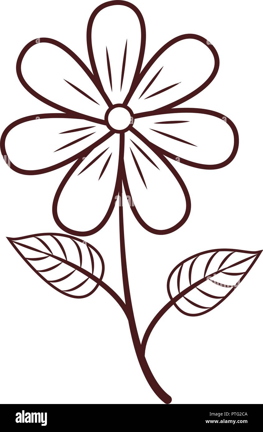 Flower cute cartoon Stock Vector Image & Art - Alamy