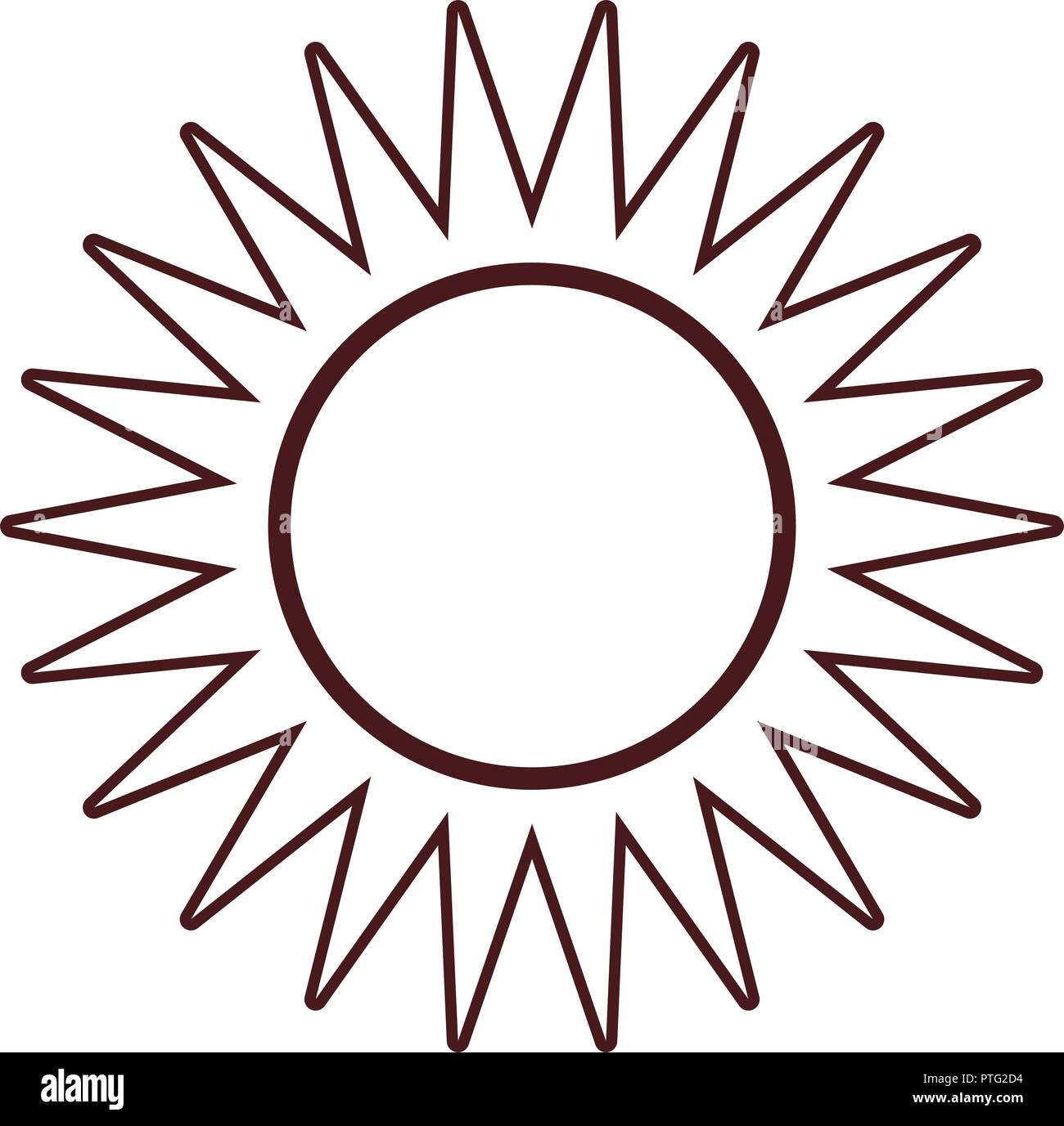 Sun cartoon isolated Stock Vector Image & Art - Alamy