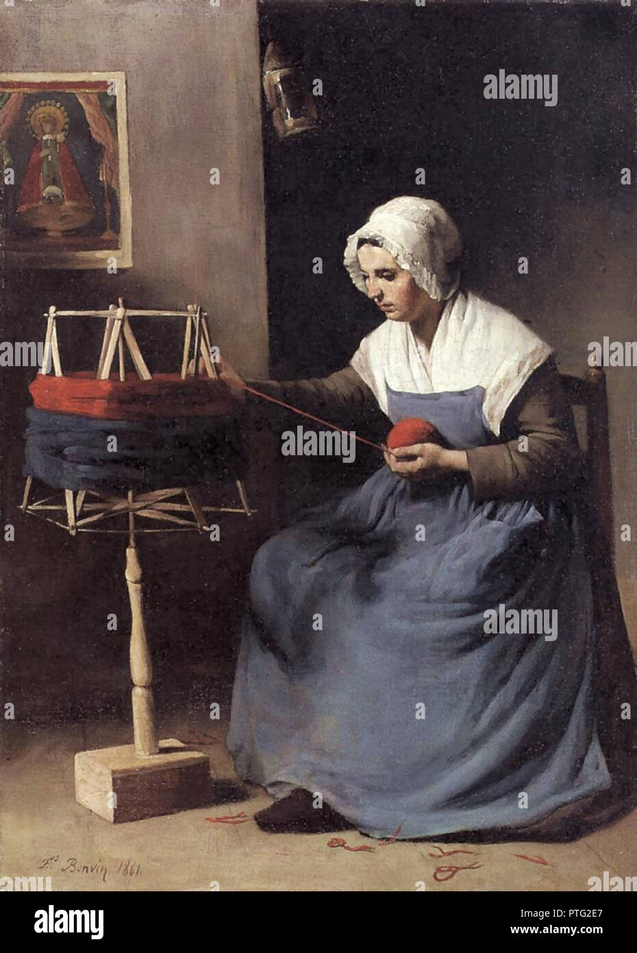 Bonvin François - the Winder Stock Photo - Alamy