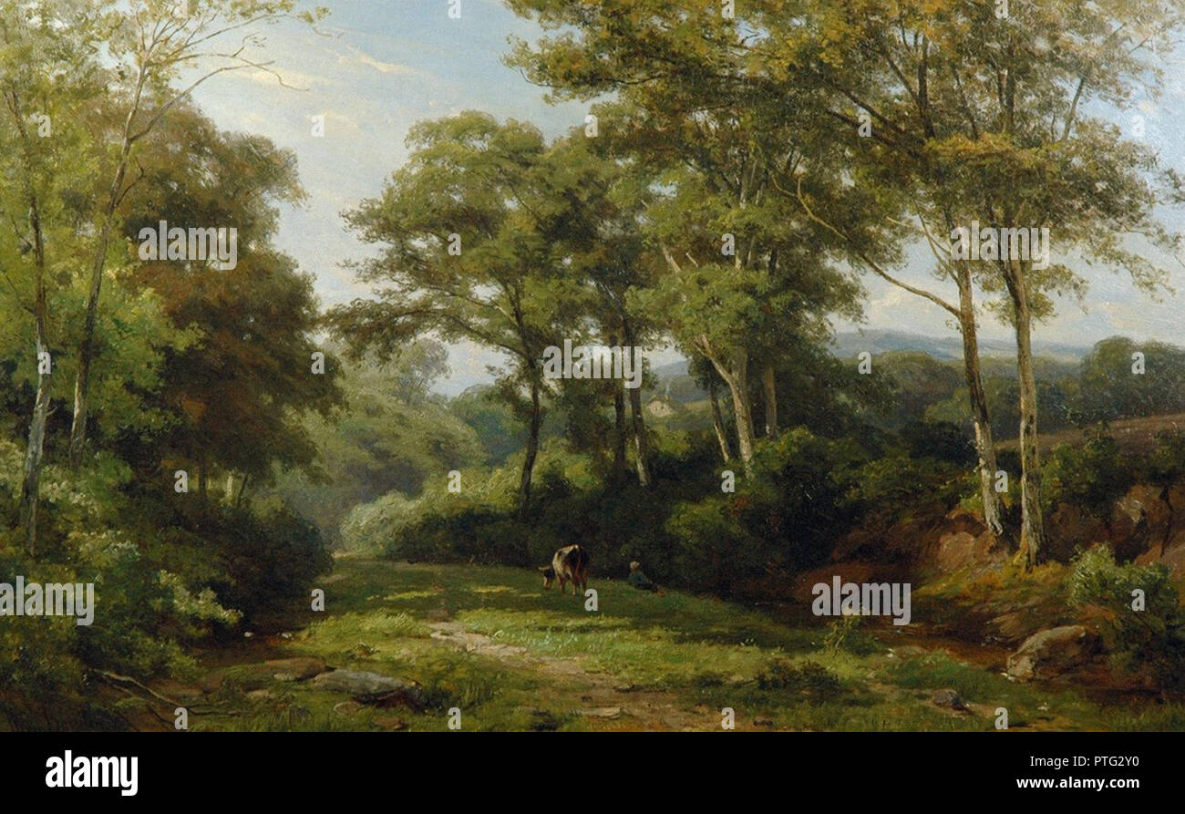 Borselen Jan Willem Van - Rustende Herder Op Een Open Plek in Het ...