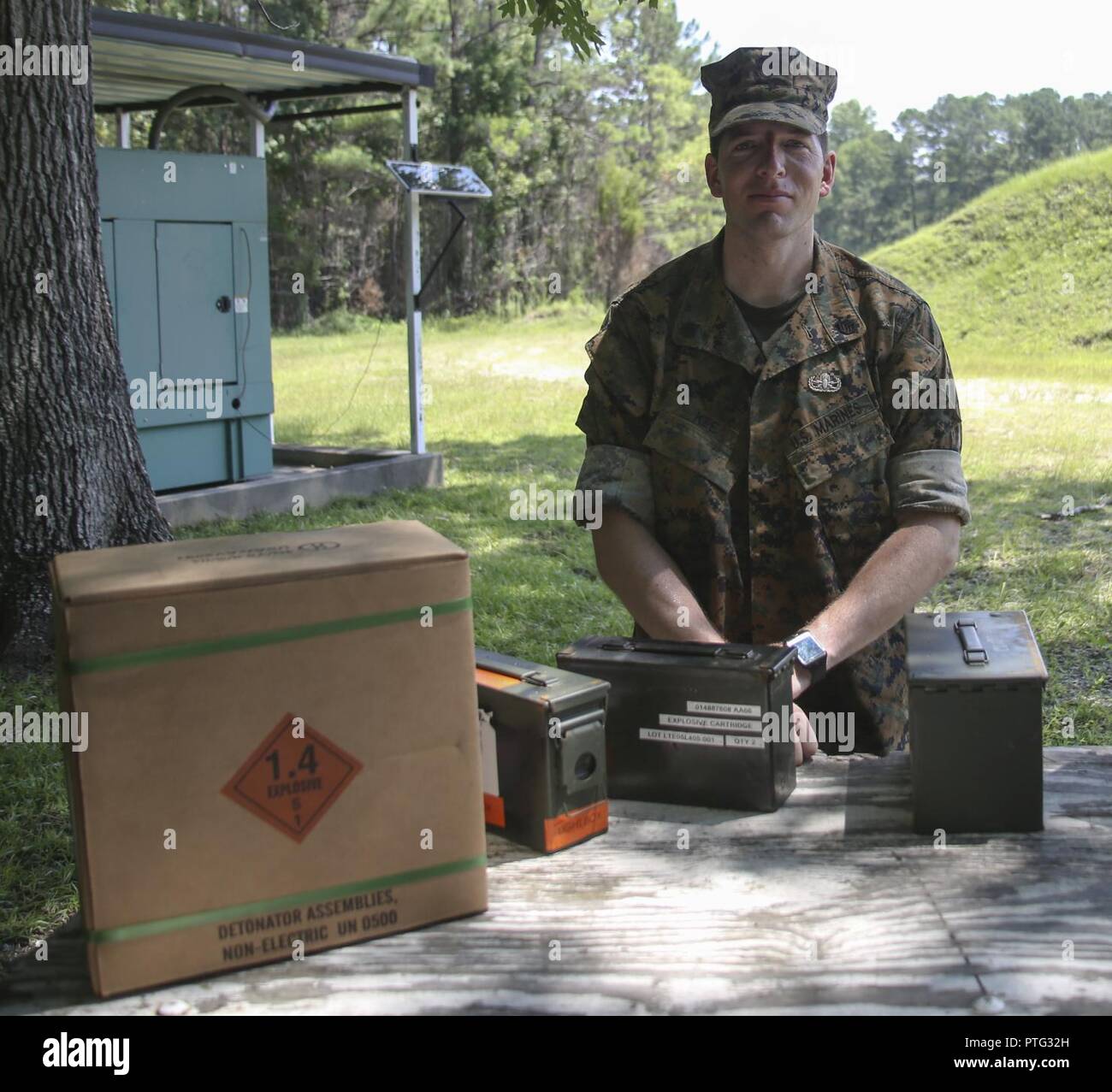 Staff Sgt. Derrick Kee is an explosive ordnance disposal technician at ...