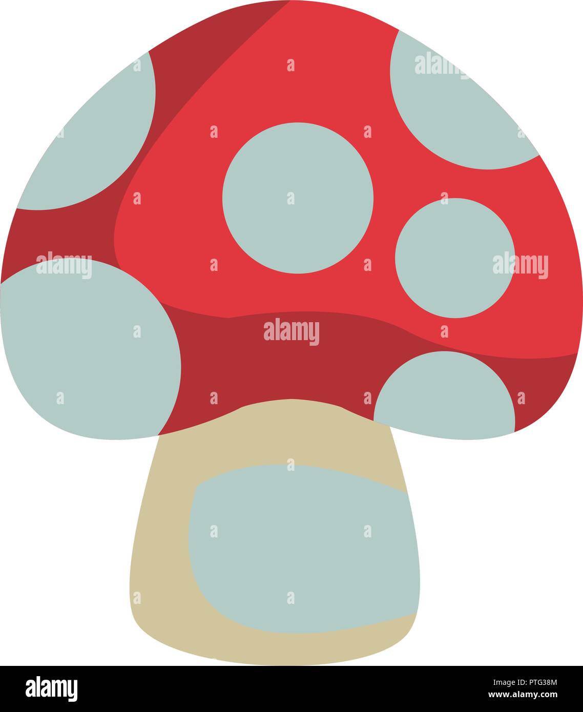 Fungus cartoon isolated Stock Vector Image & Art - Alamy