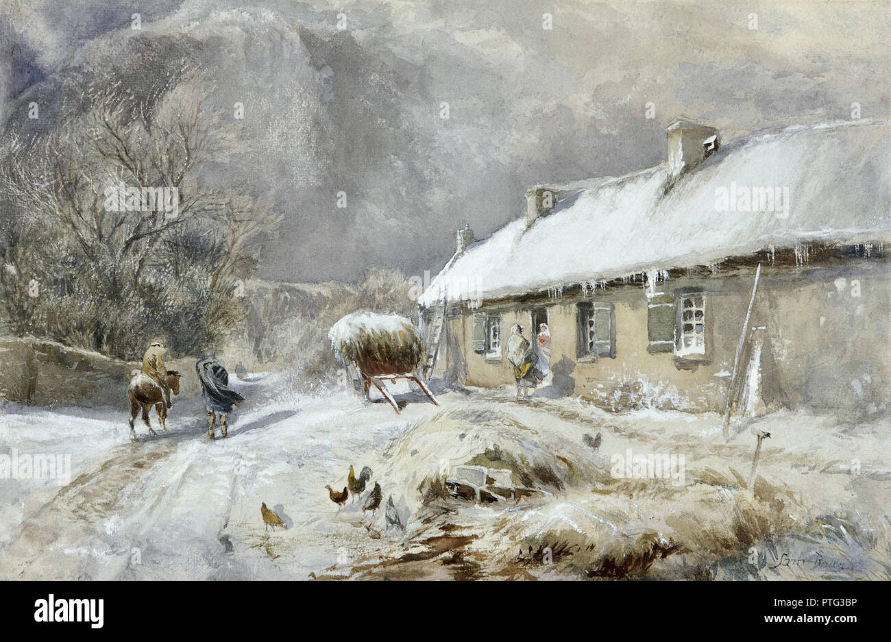 Bough Samuel - Burns' Cottage Alloway Stock Photo - Alamy