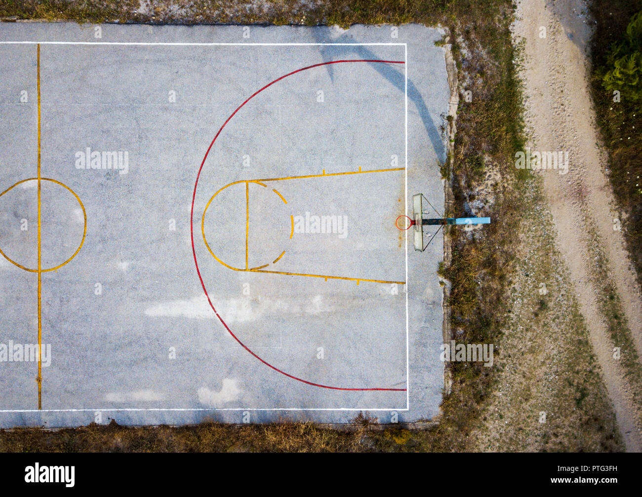Aerial view park playground equipment hi-res stock photography and ...