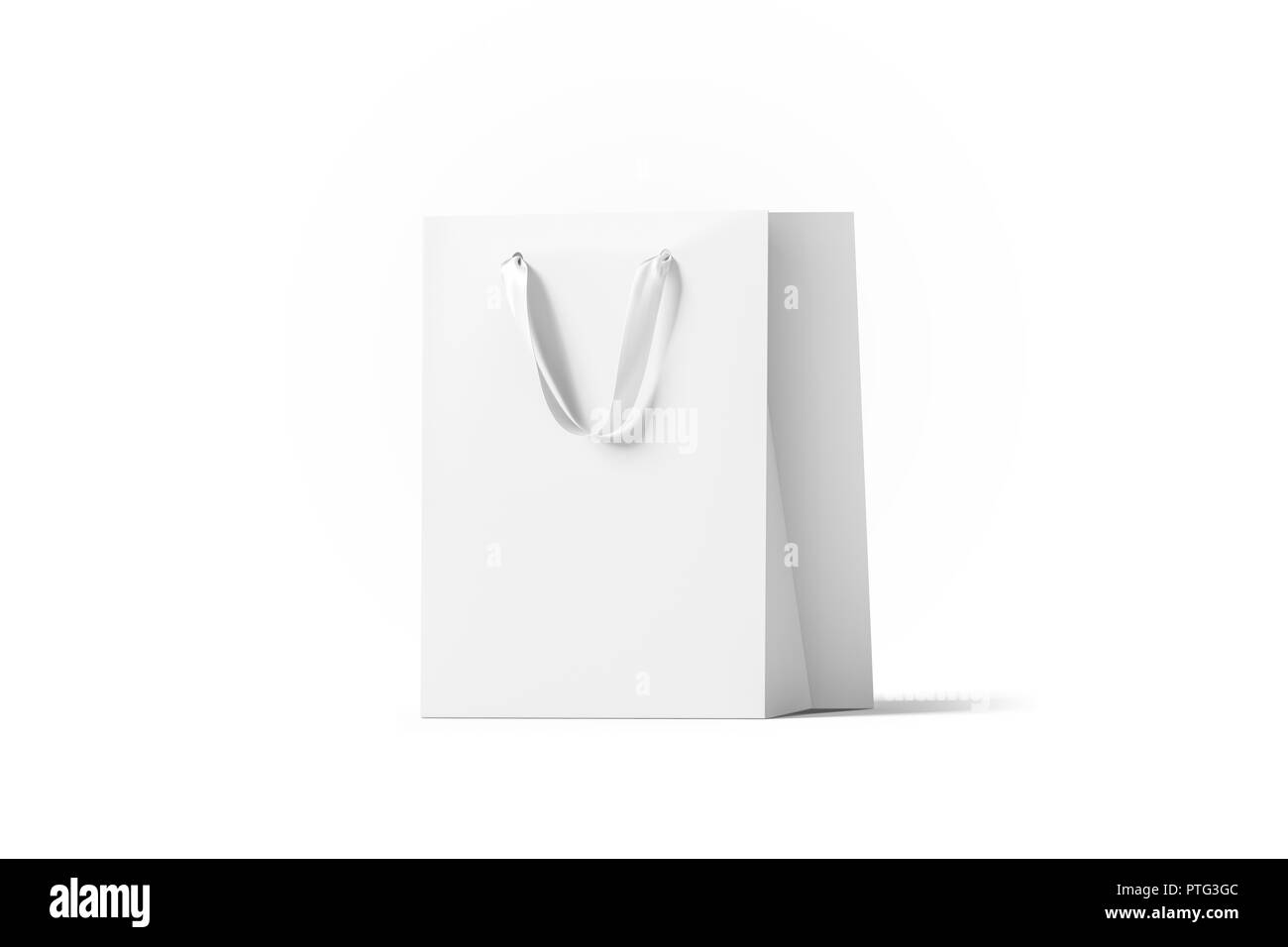 White Paper Bag Template